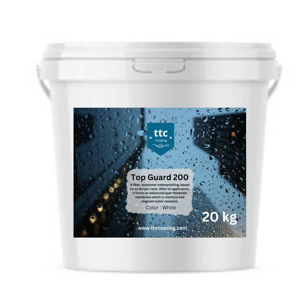 Top Guard 200 (fiber elastomer waterproofing material)