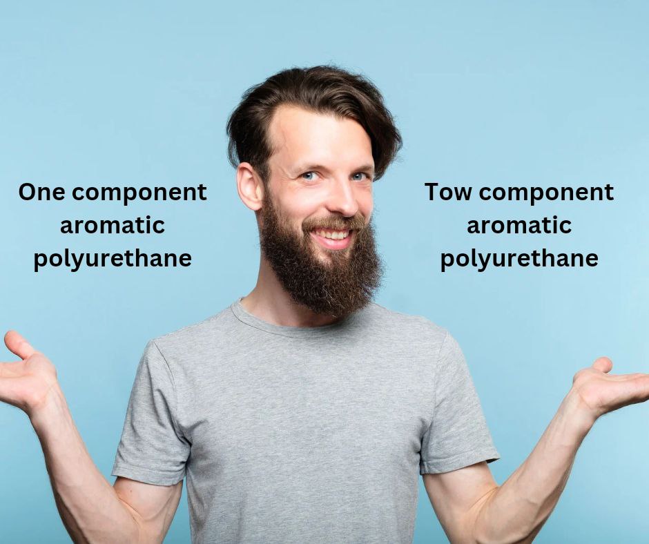 Comparison between one component and two component aromatic ...